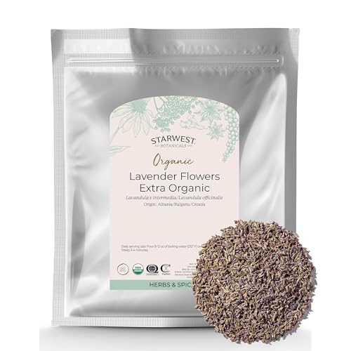 Starwest dried lavender flowers for tea