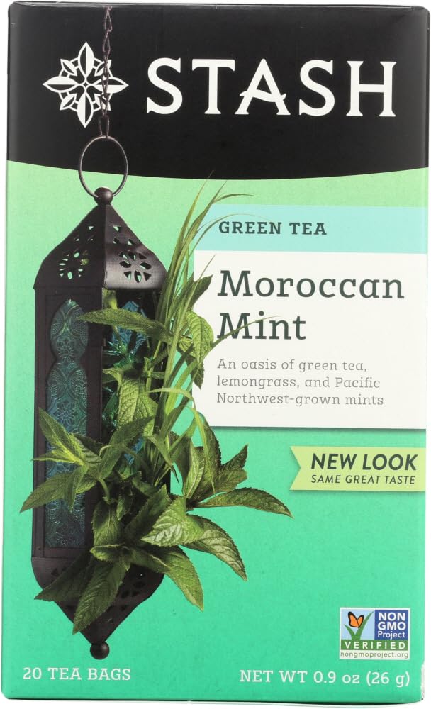 Stash Moroccan Mint herbal tea bags