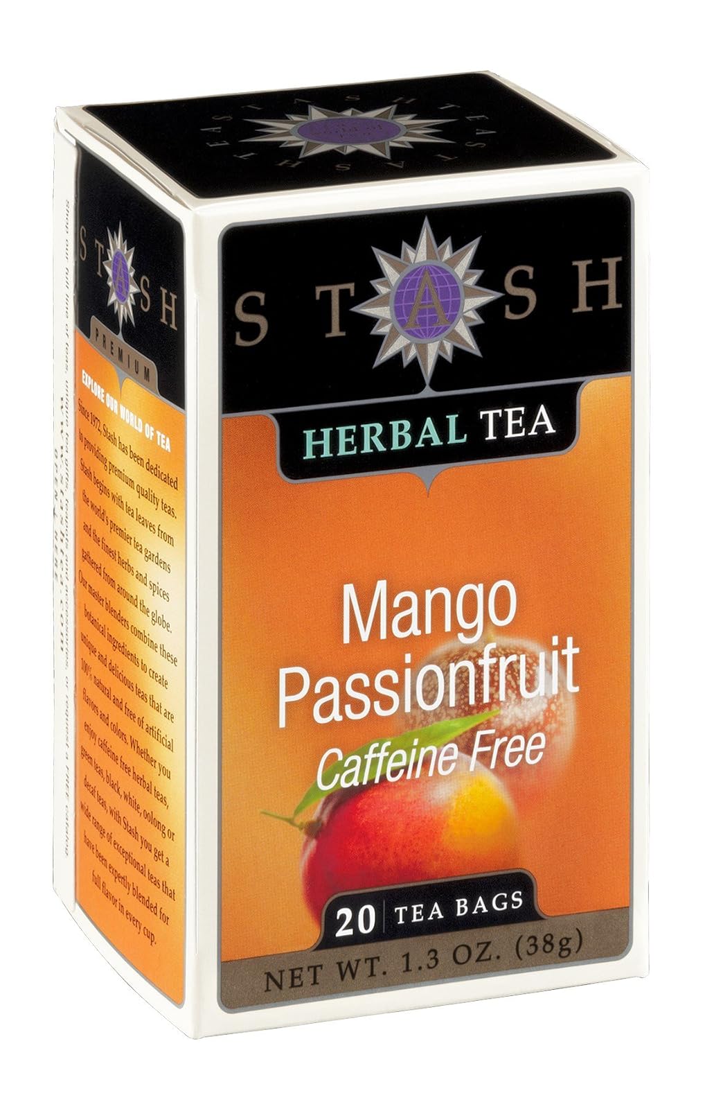 Stash Tea Mango Passion Fruit herbal tea bags