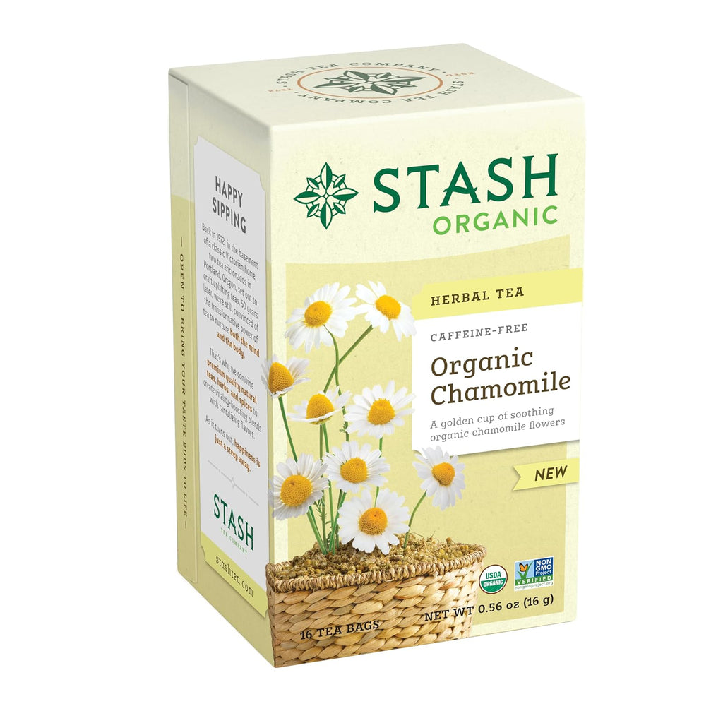 Stash Tea organic chamomile tea bags
