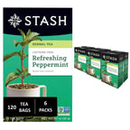 Stash Tea peppermint herbal tea bags