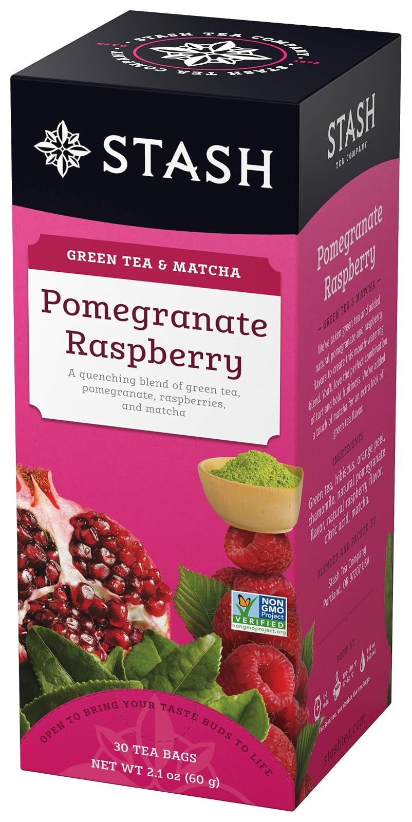 Stash Tea Pomegranate Raspberry flavour