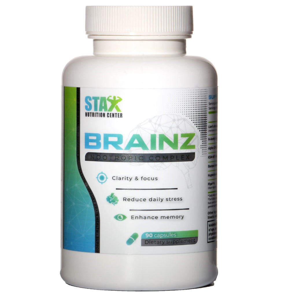 Stax Brainz ginkgo biloba supplement