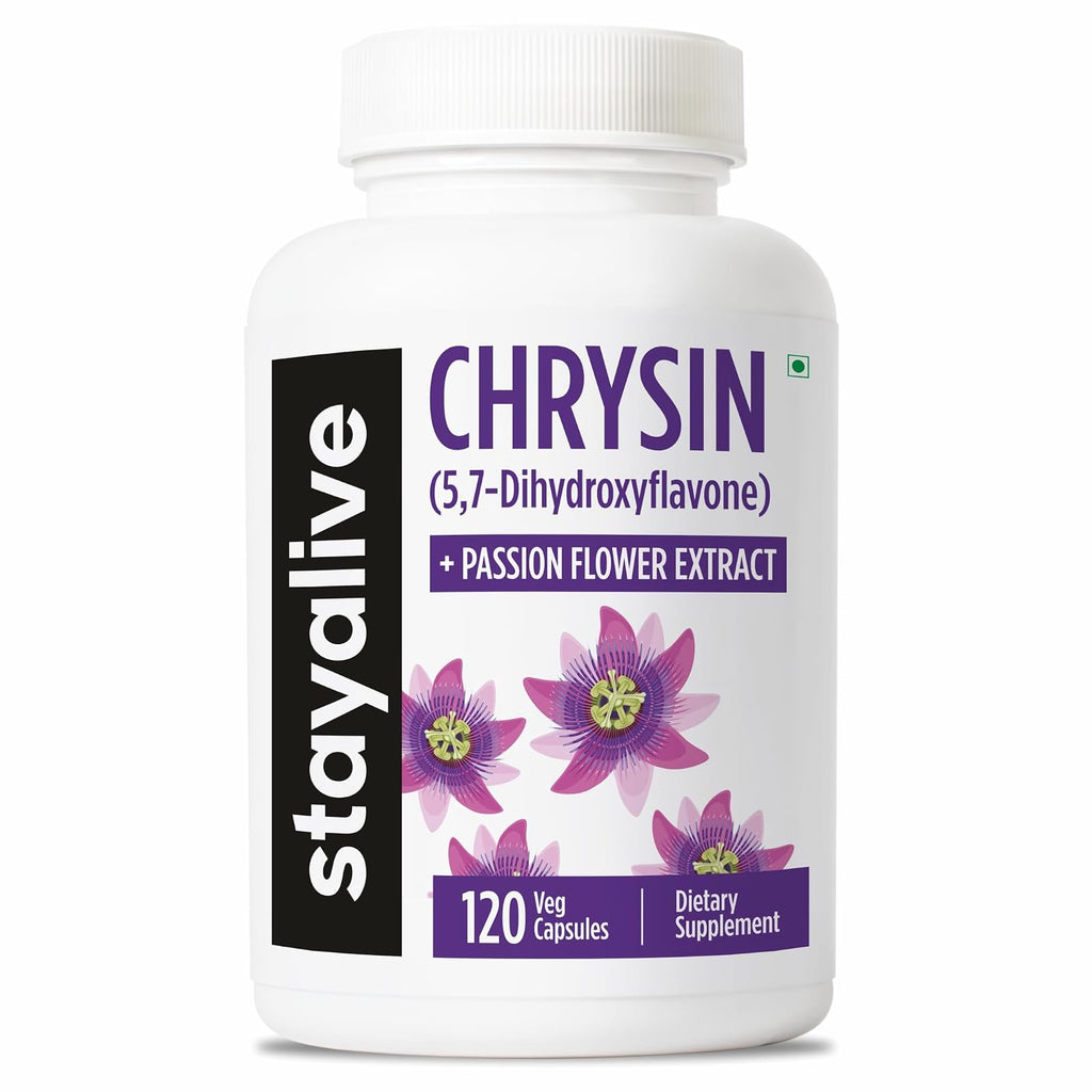 STAY ALIVE Chrysin 500 mg capsules