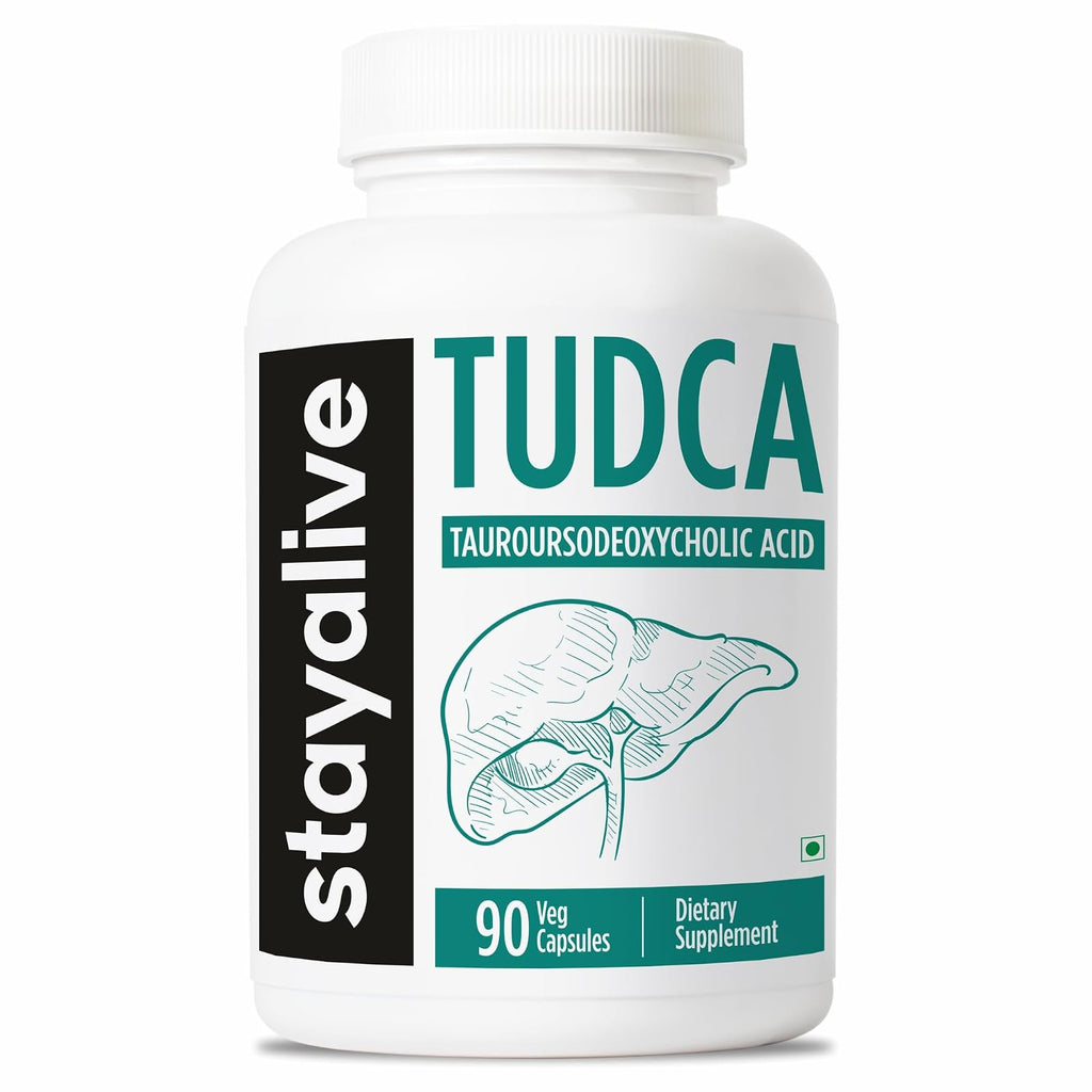 STAY ALIVE TUDCA liver support capsules