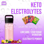 stay hydrated with electrolyte powder