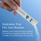 stay hydrated with electrolyte powder