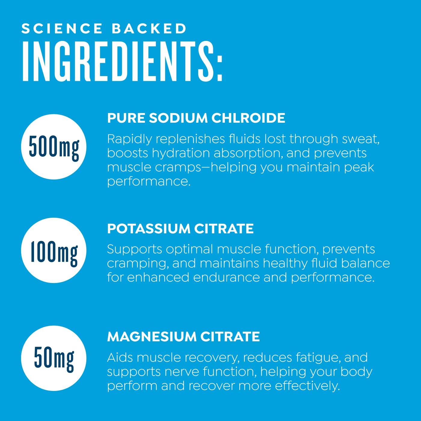 stay hydrated with PROTEKT electrolyte packets