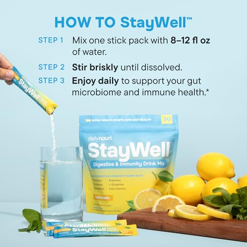 StayWell gut health drink packs