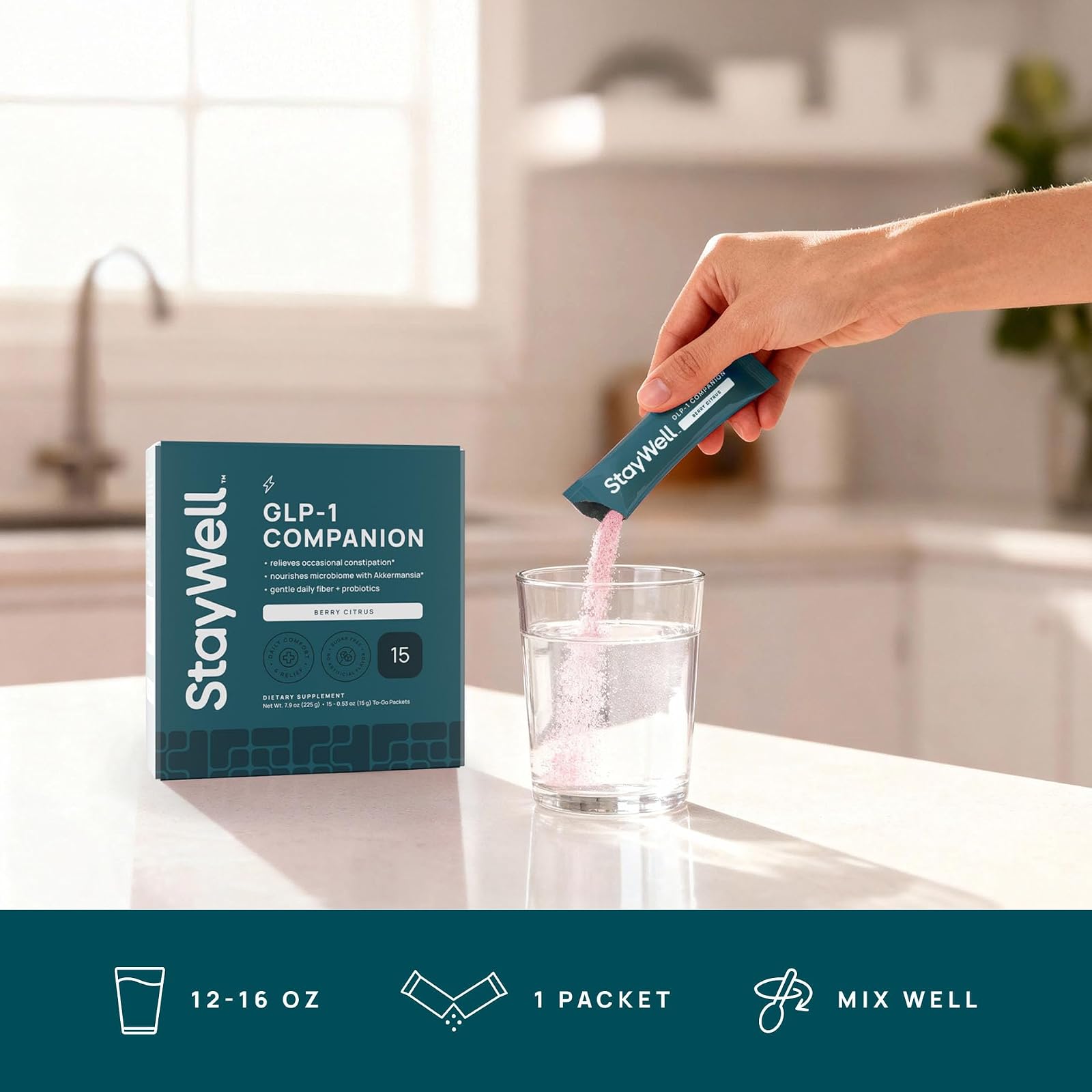 StayWell gut health support on-the-go