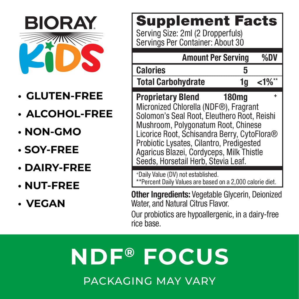 steady energy levels chlorella for children