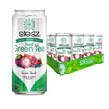 Steaz iced green tea refreshing beverage