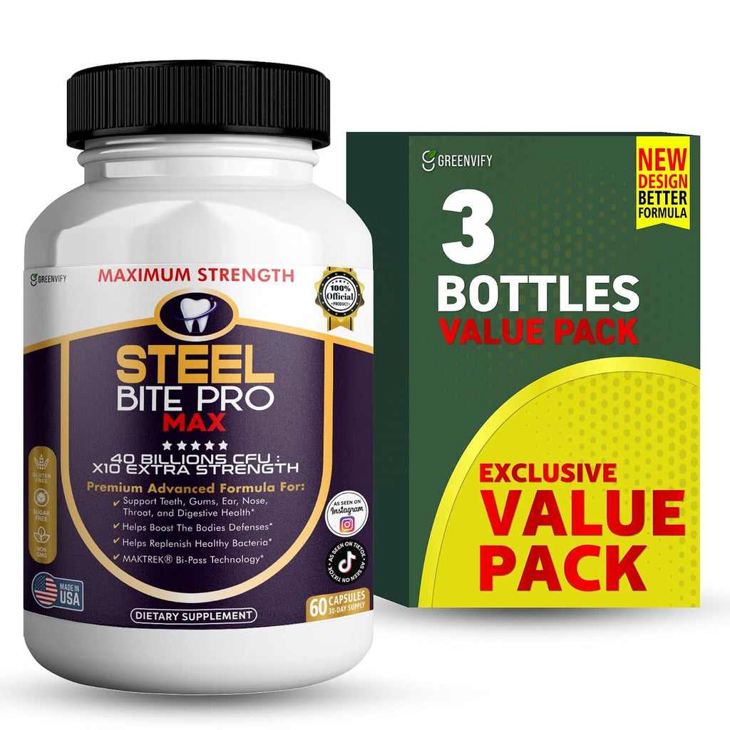 Steel Bite Pro digestive health support