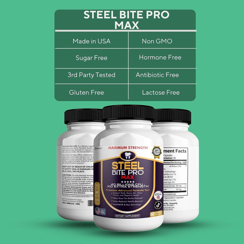Steel Bite Pro gut health booster