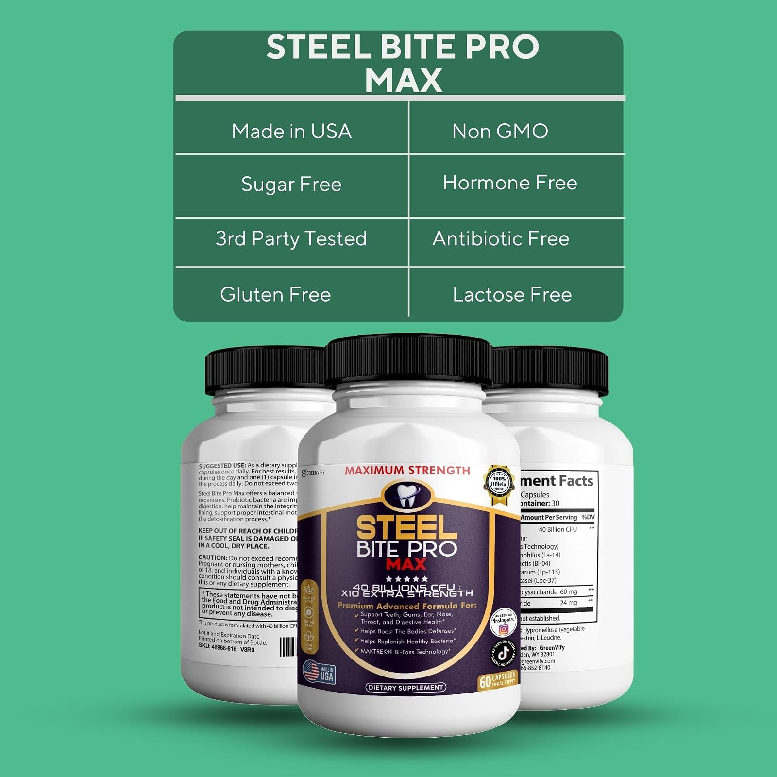 Steel Bite Pro gut health booster