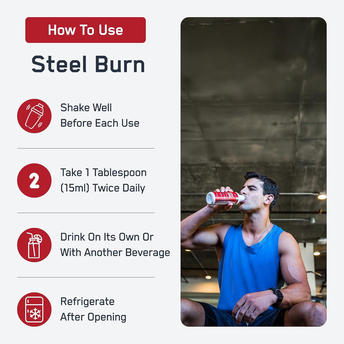 Steel Burn 3000 mg fat burner