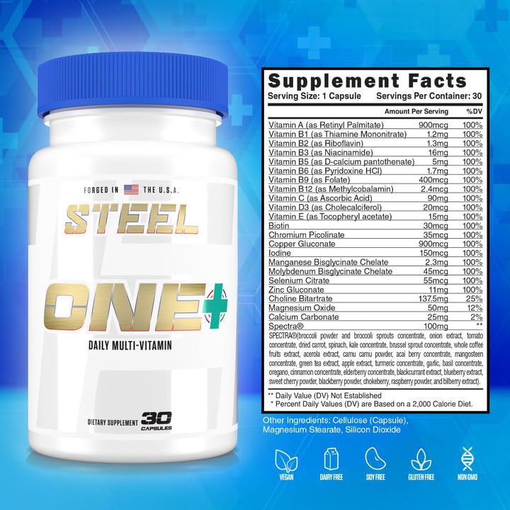 Steel Supplements multivitamin with biotin