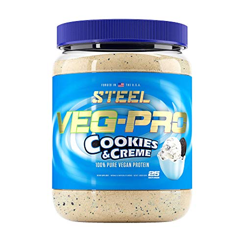 Steel Supplements vegan protein powder