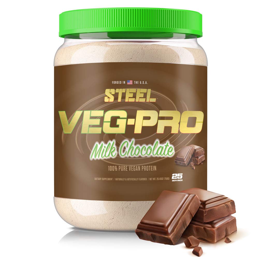 Steel Supplements vegan protein powder