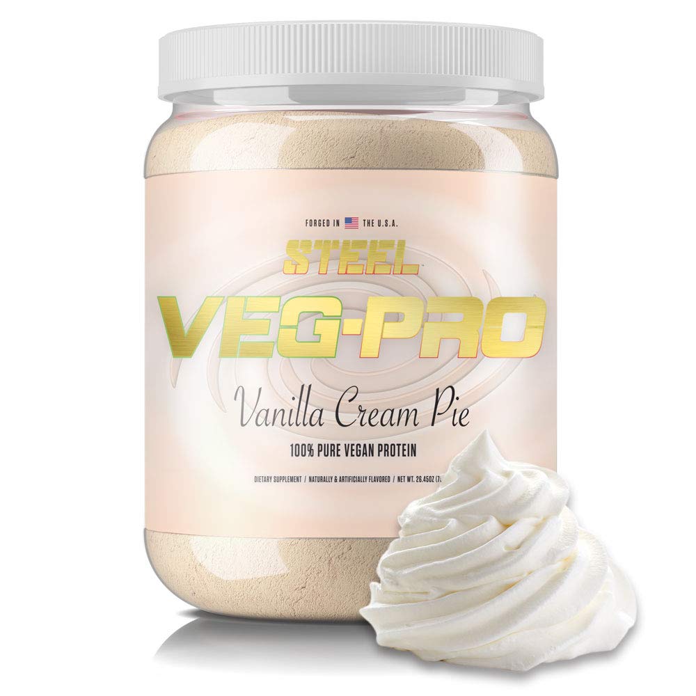 Steel Supplements vegan protein powder