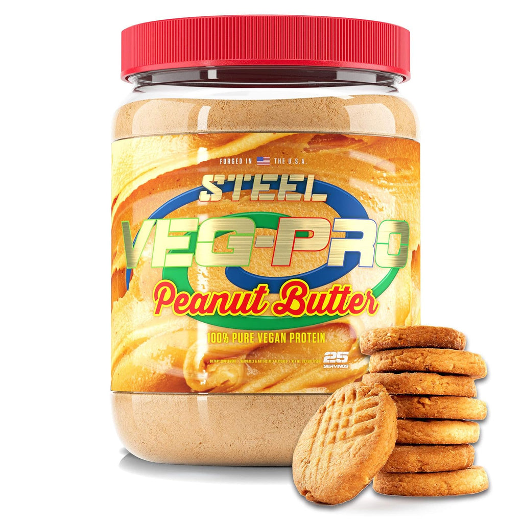 Steel Supplements vegan protein powder