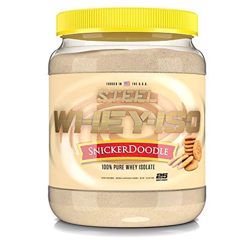 Steel Supplements whey isolate protein powder