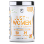 SteelFit creatine collagen powder peach mango