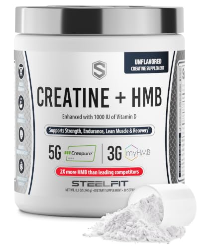 SteelFit creatine monohydrate powder
