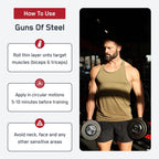 SteelFit pre-workout for muscle pumps