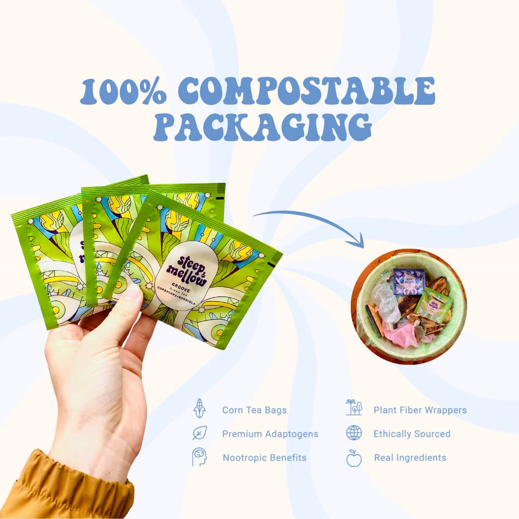steep and mellow herbal tea experience
