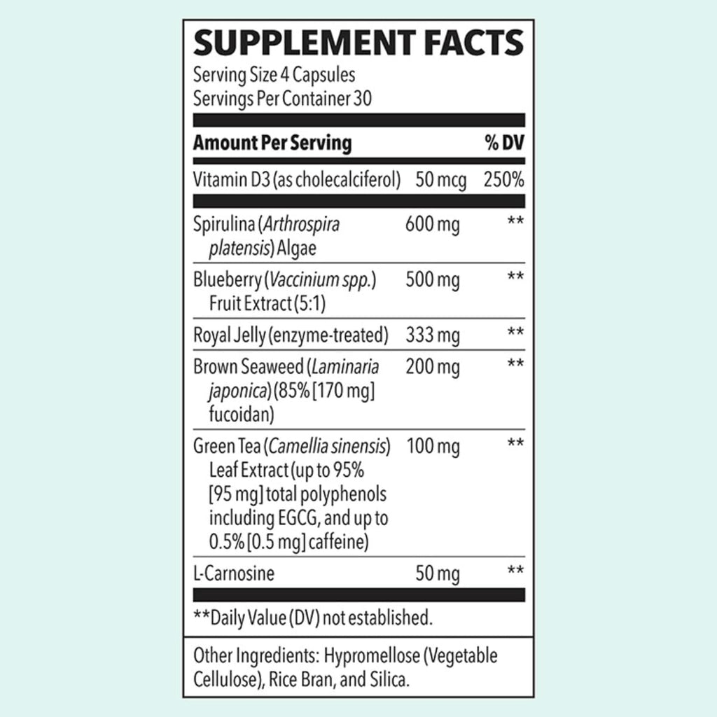 stem cell support supplement for vitality