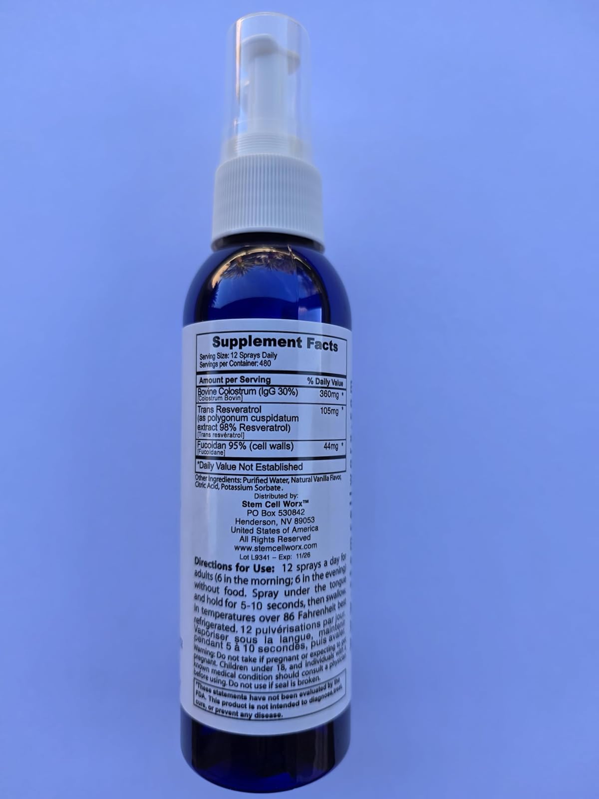 Stem Cell Worx for immune support