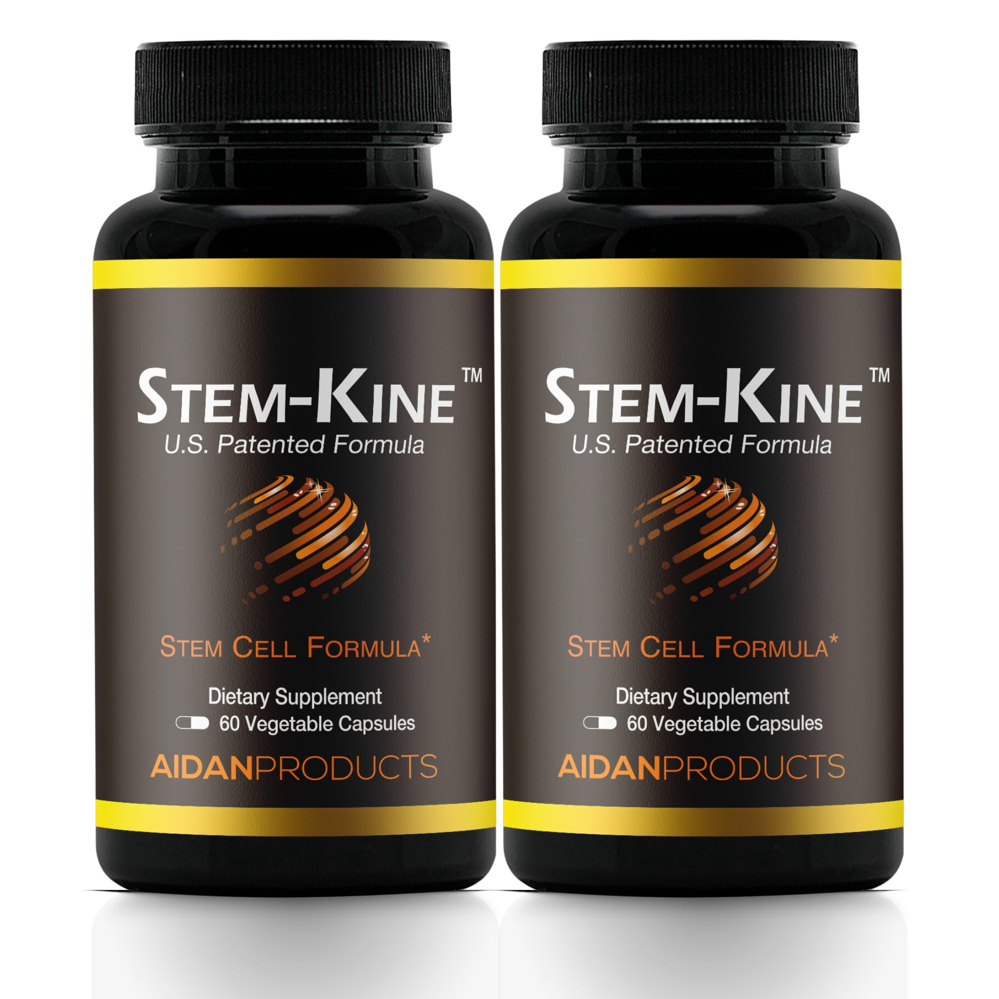 Stem-Kine blended vitamin supplements for aging