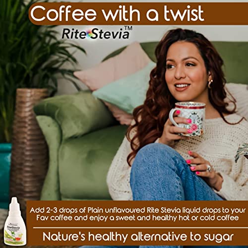 Stevia drops for enhancing desserts
