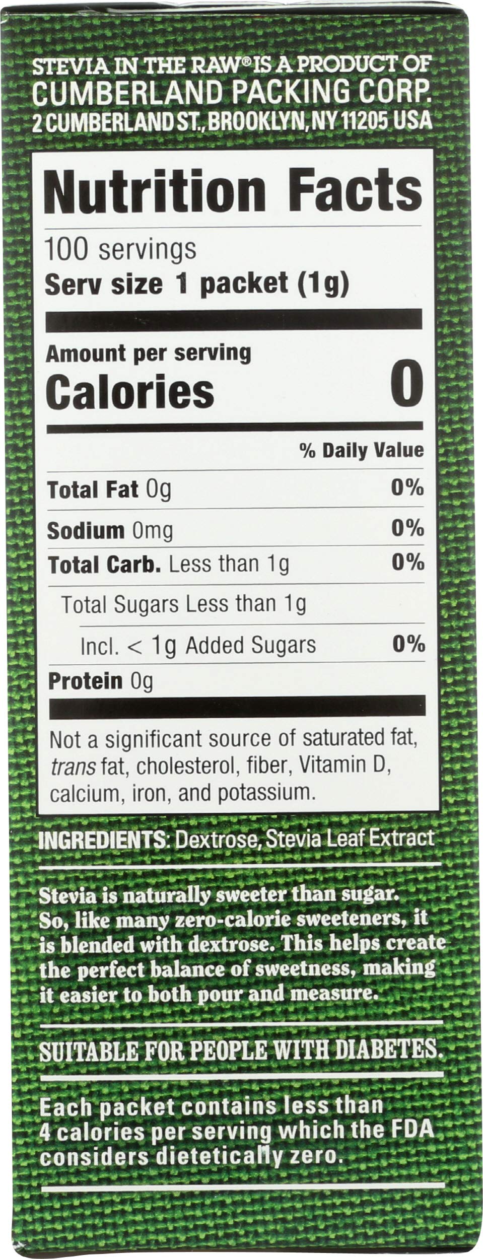 stevia easy to use packets