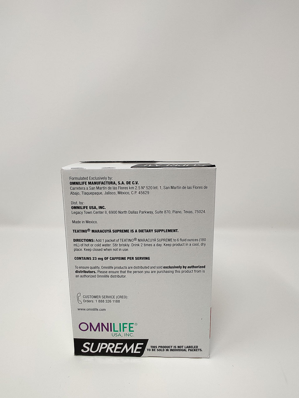 stevia-infused blended supplements