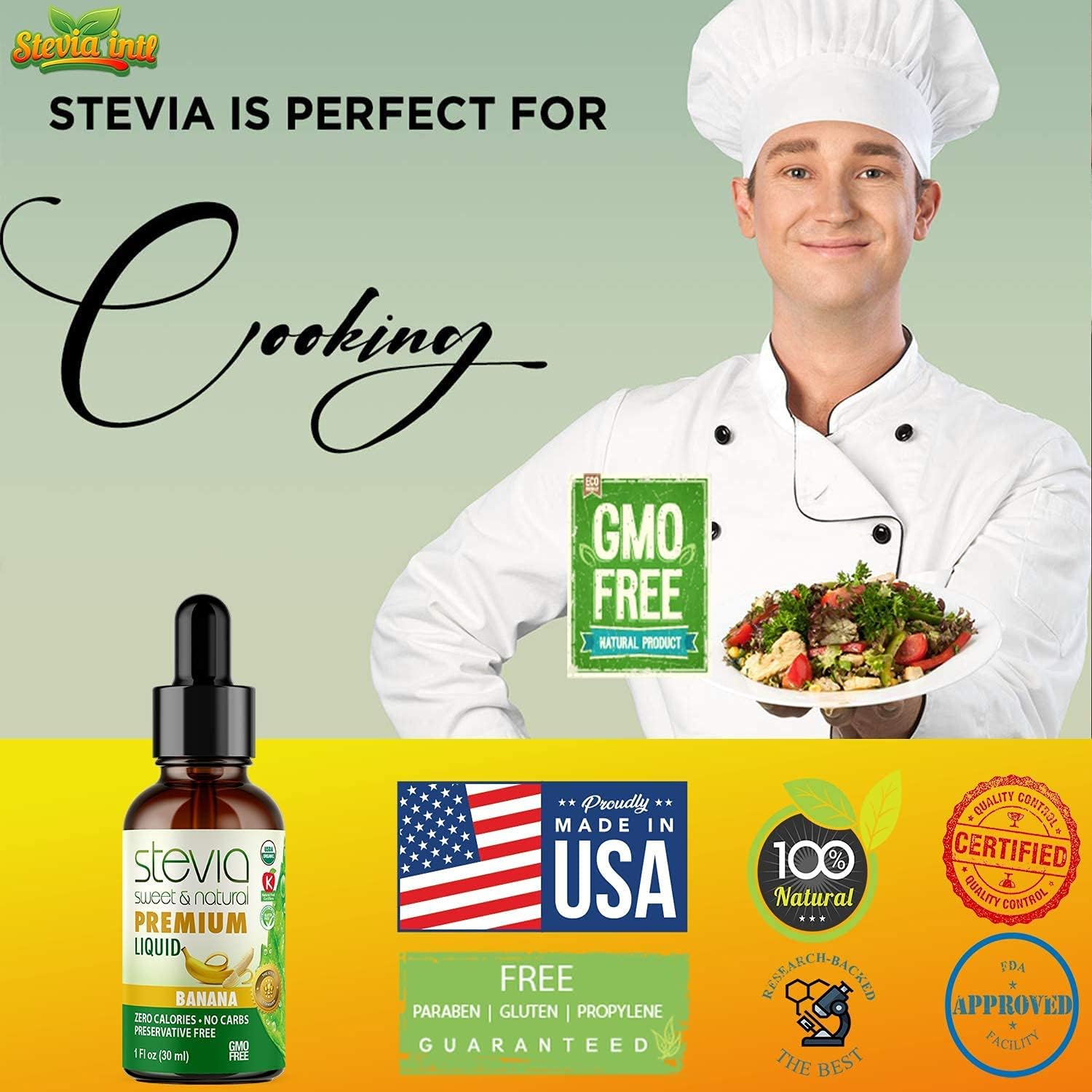 stevia ingredients for clean eating