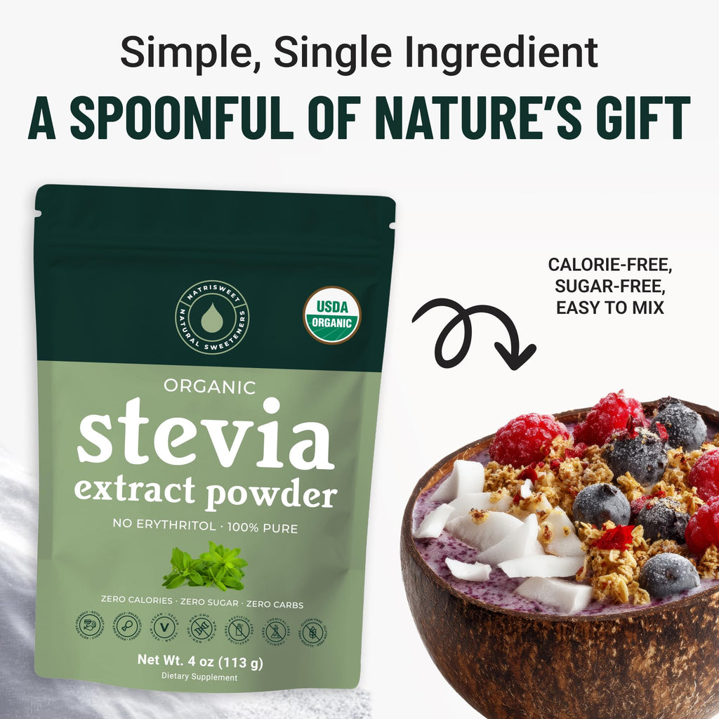 stevia ingredients for clean eating