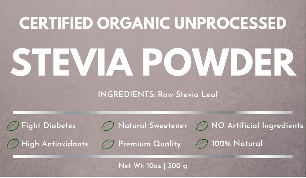 stevia ingredients for health-conscious