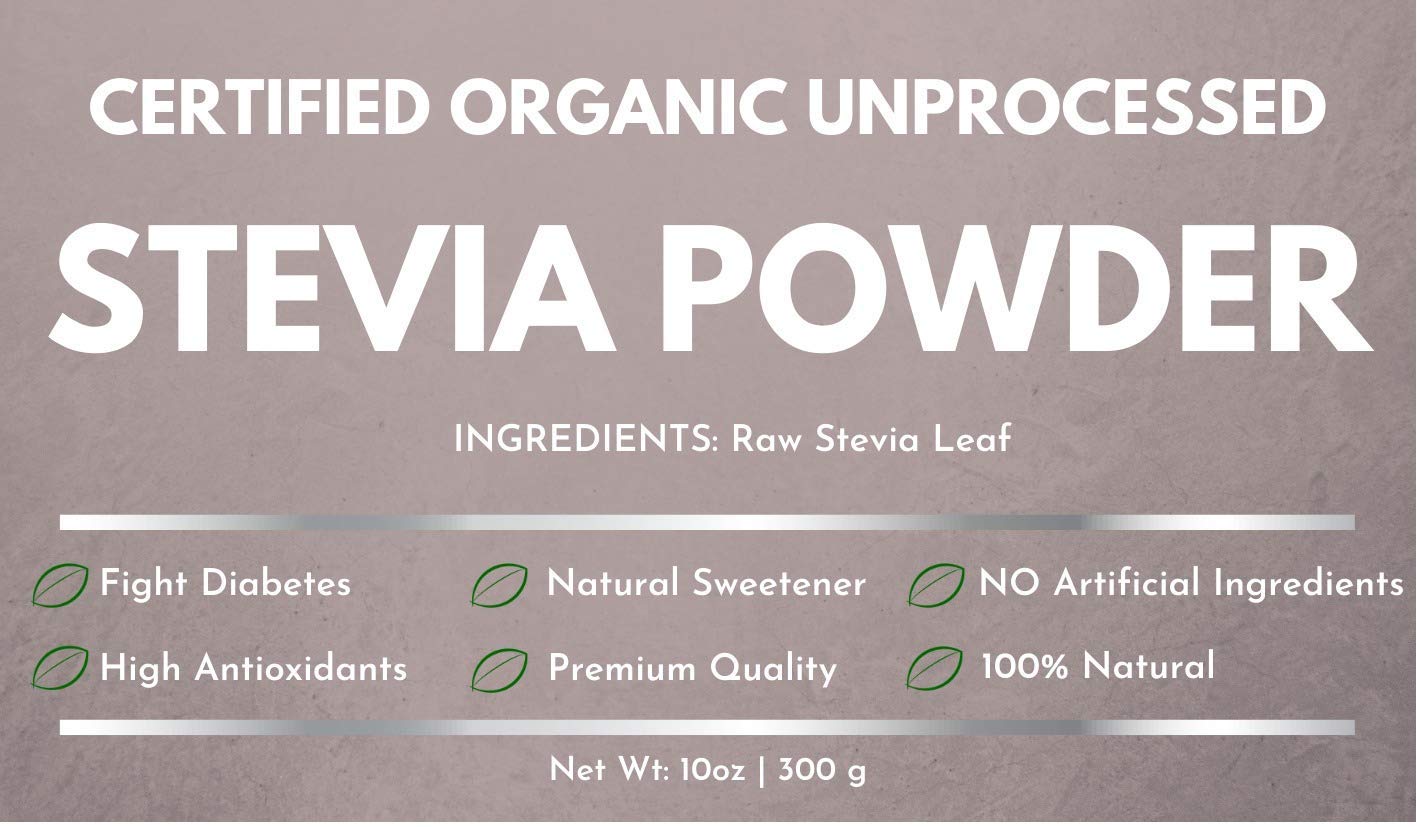 stevia ingredients for health-conscious
