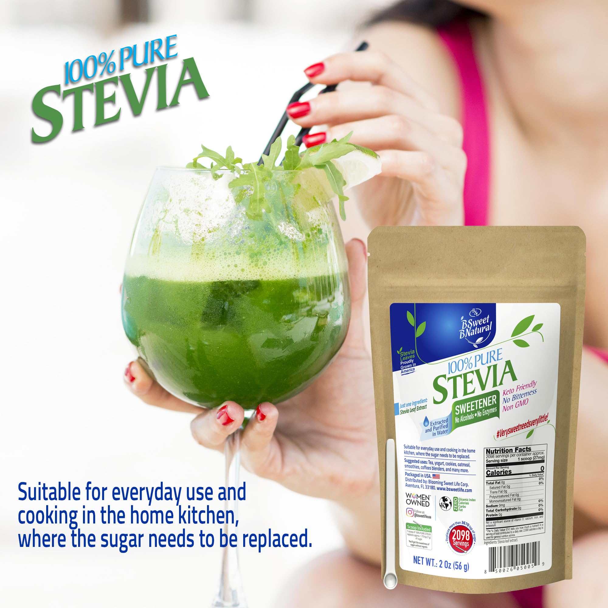 stevia leaf extract for smoothies