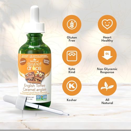 Stevia liquid for baking and cooking