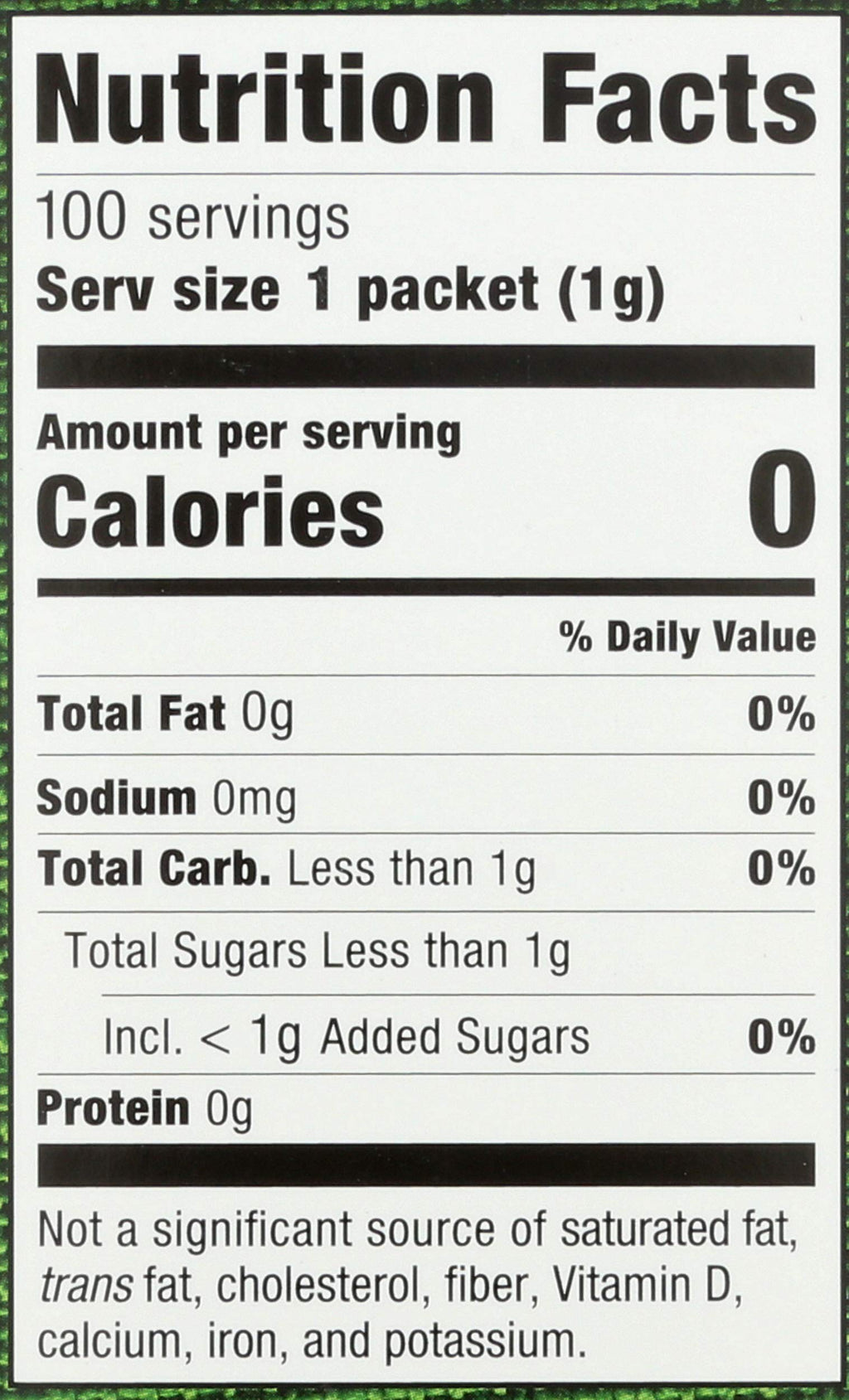 stevia pack of three convenience