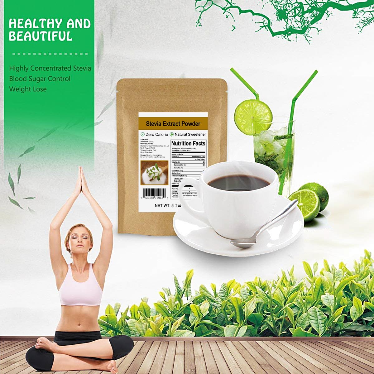 stevia powder for diabetic diets