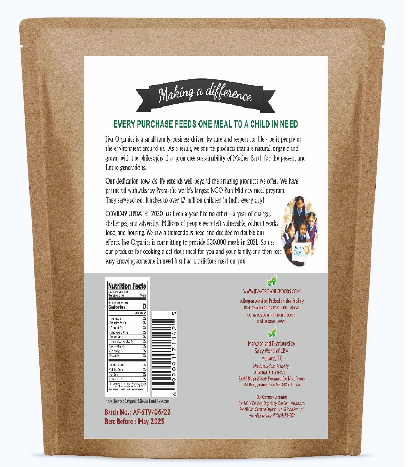stevia powder for smoothies and shakes