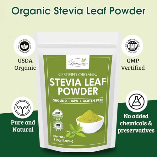 stevia powder in resealable pouch