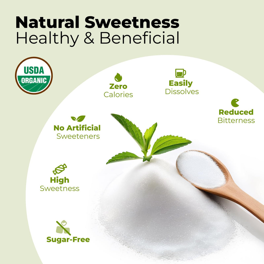 stevia powder with zero calories