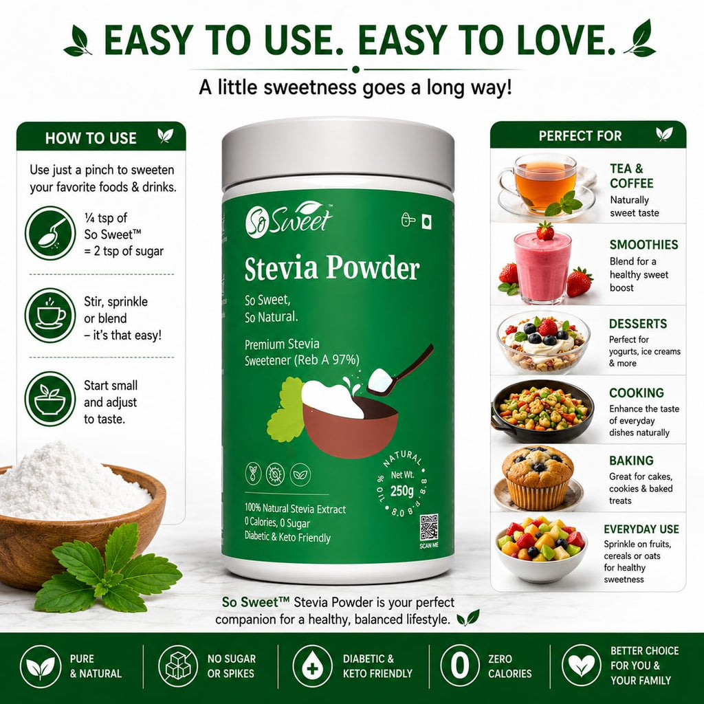 stevia sugar alternative for desserts