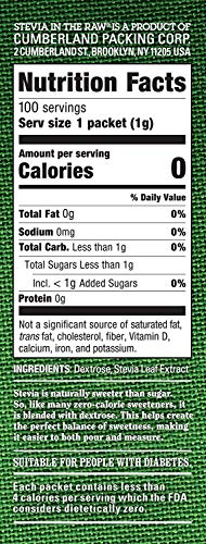 stevia sugar substitute for recipes
