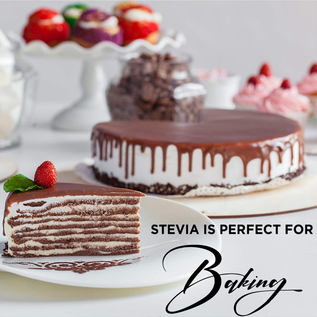 stevia sweetener with caramel taste